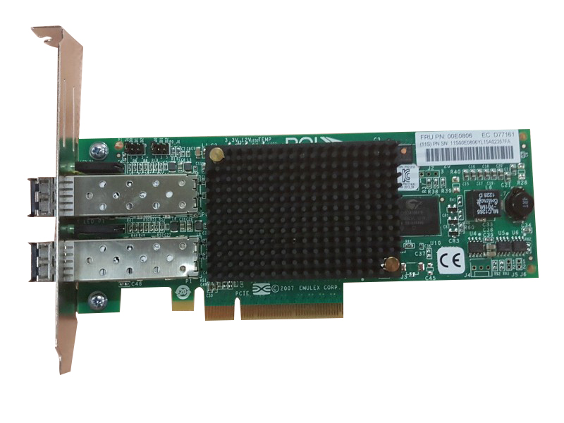 00E0806, купить Контроллер IBM PCIe Dual Port 8GB Fibre Channel HBA ...